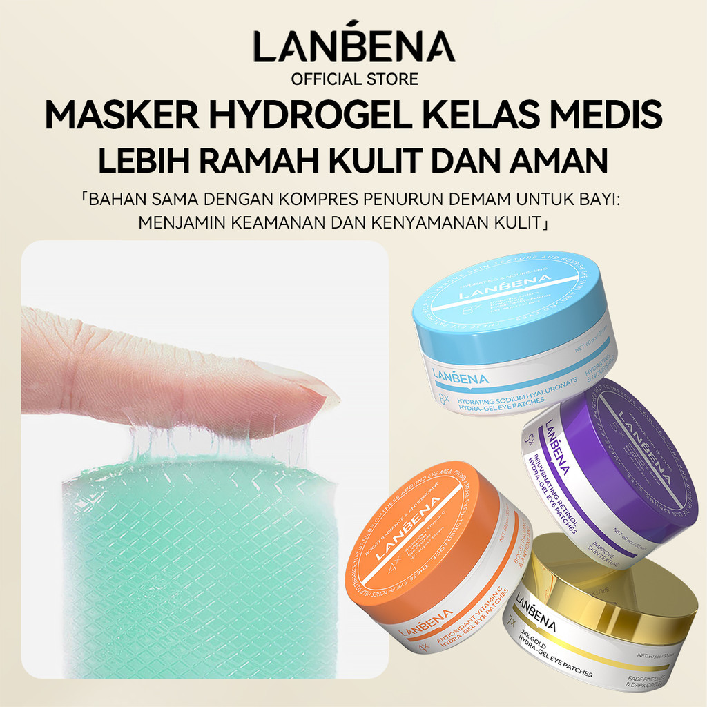 Jual LANBENA Upgrade Eye Masker Mata Eye Patches Eye Mask Wajah ...