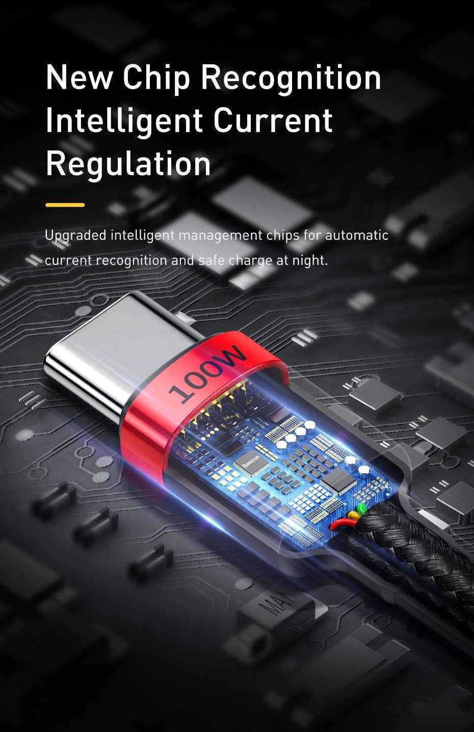 Jual Baseus Kabel Data Cafule Type-C to Type-C PD2.0 100W Fast Charging ...