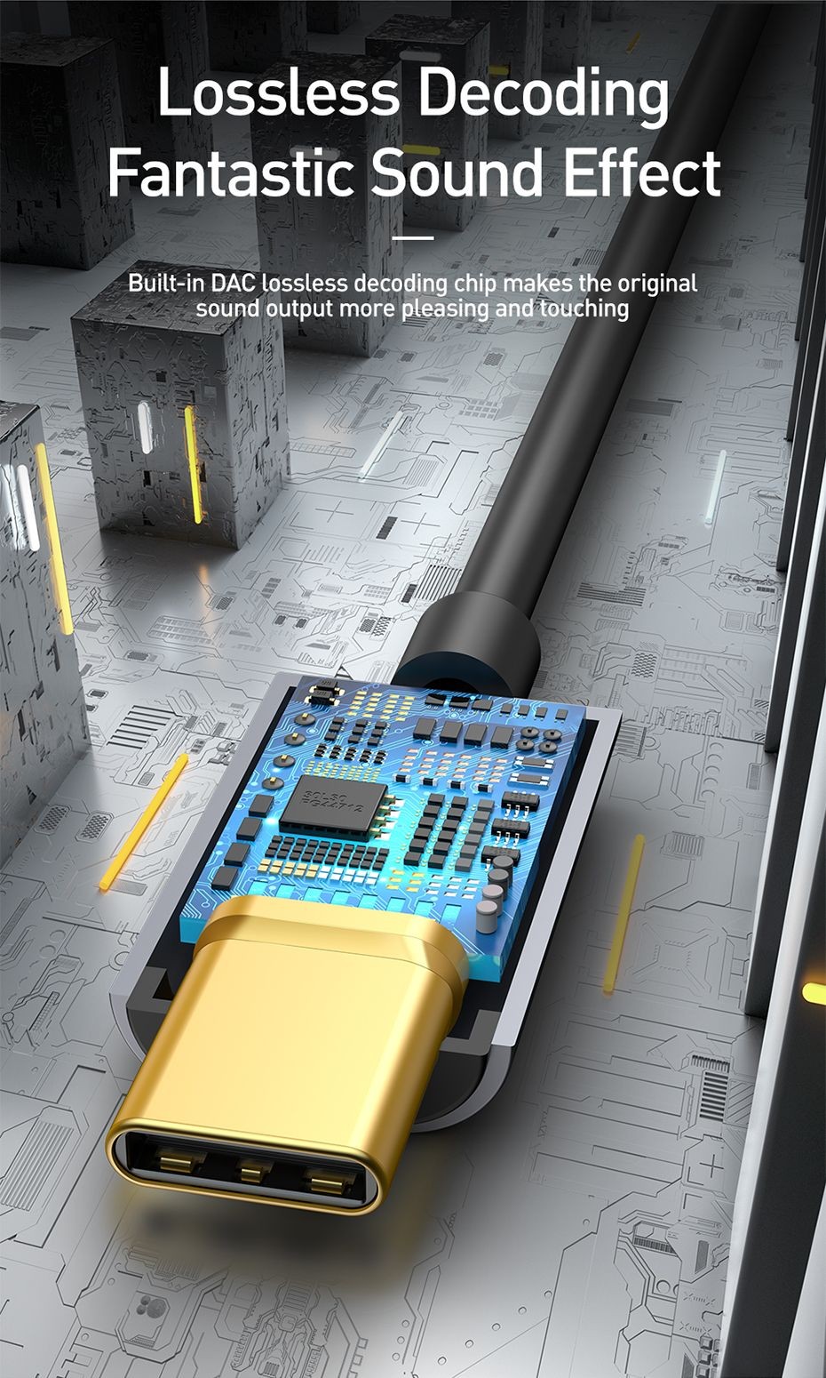 Jual Baseus Adapter Type-C to Audio Jack 3.5mm Sambungan Kabel HP ...