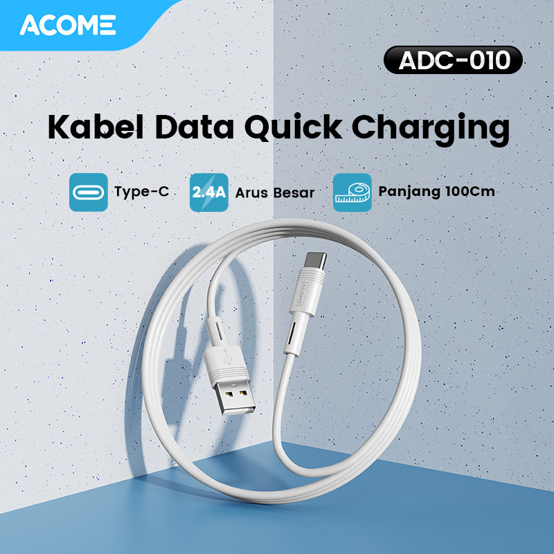 Jual Acome Data Cable Micro-USB Type C Lightning Original Fast Charging ...
