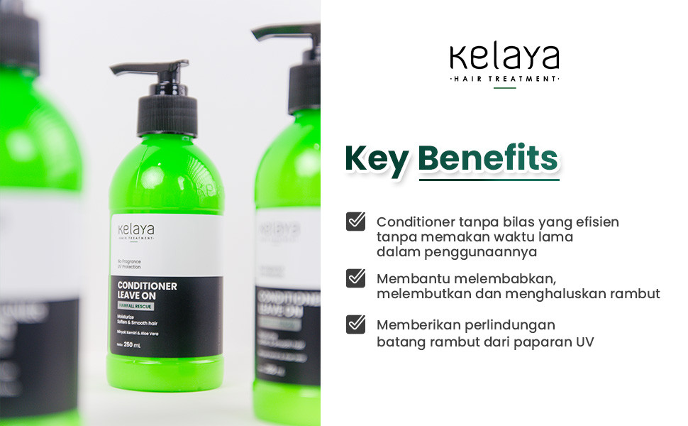 Jual Kelaya Conditioner Rambut Rontok 250ml - Treatment Leave On ...