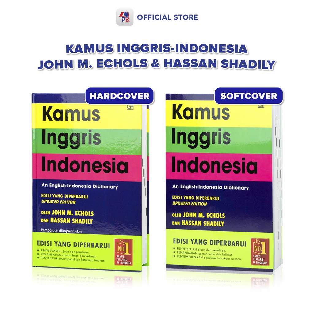Jual Kamus Bahasa Inggris / Kamus Inggris - Indonesia John M Echols dan ...