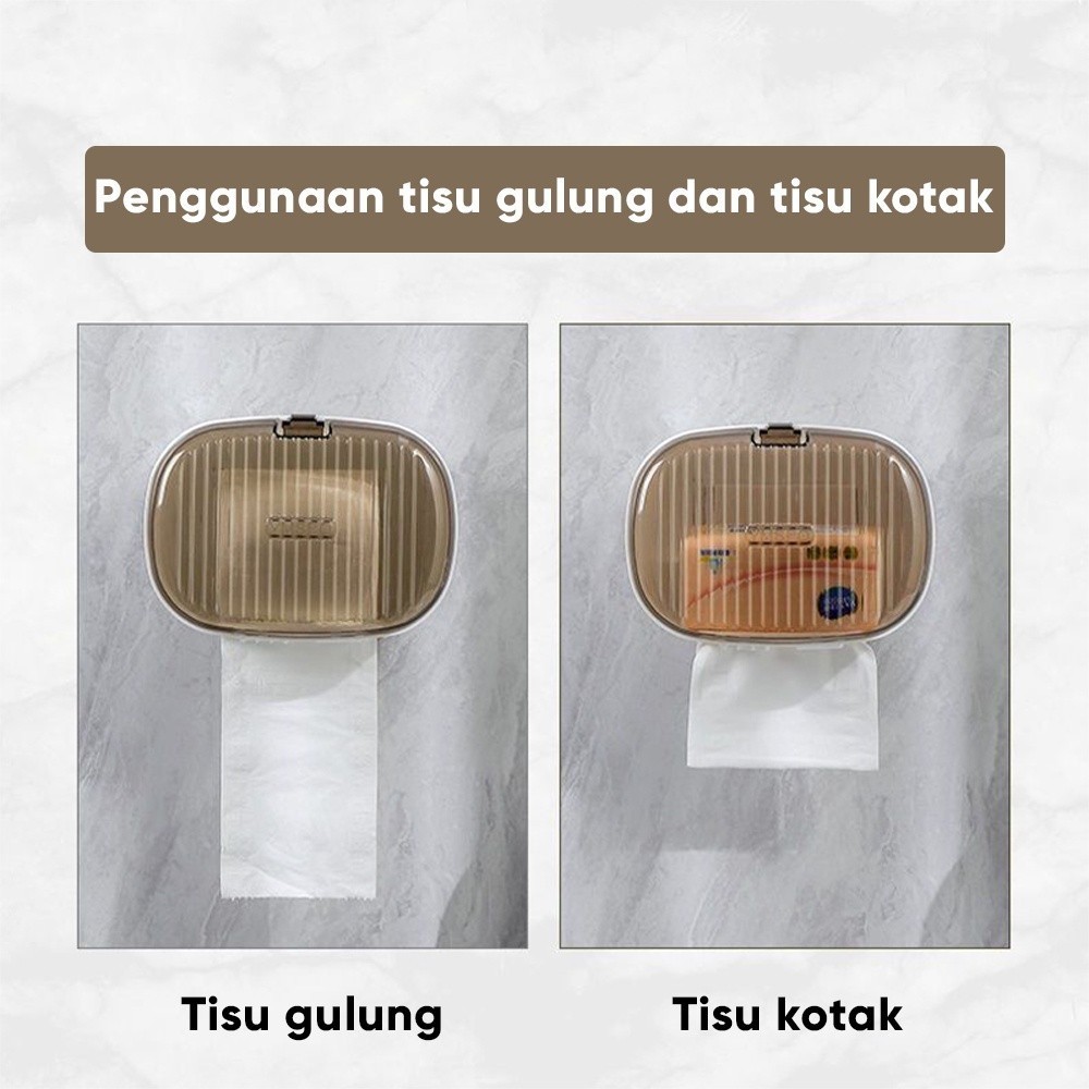 Jual ANGOLA Kotak Tisu Toilet Tempel Dinding C27 Tissue Box Premium ...