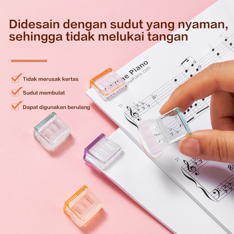 Jual Deli Penjepit Multifungsi / Penjepit Kertas / Binder Clip Isi 8 ...