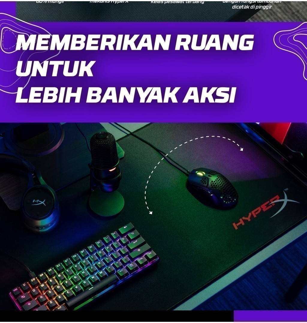 Jual HyperX Keyboard Gaming Alloy Origins 60 60% Wired Red / Aqua ...