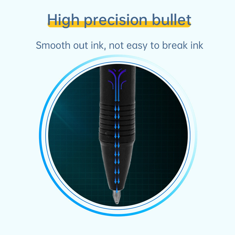 Jual Deli Business Gel Pen / Pulpen Gel Profesional 1.0mm Clip Metal ...