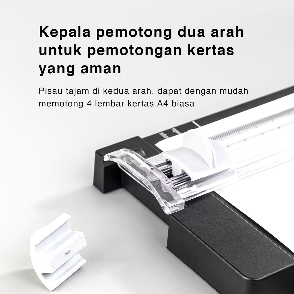 Jual Deli Small Paper Trimmer Portable/ Pemotong Kertas Kecil A4 A5 ...