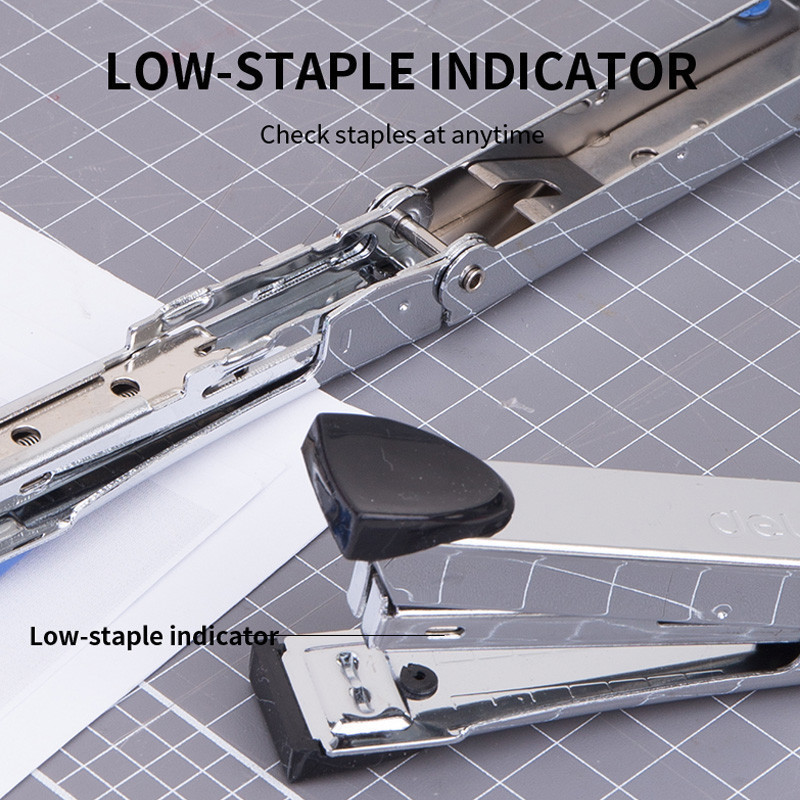 Jual Deli Stapler / Hekter Metal Berlapis Plastik Staples Isi Ukuran 10#/12# Keperluan Kantor ...