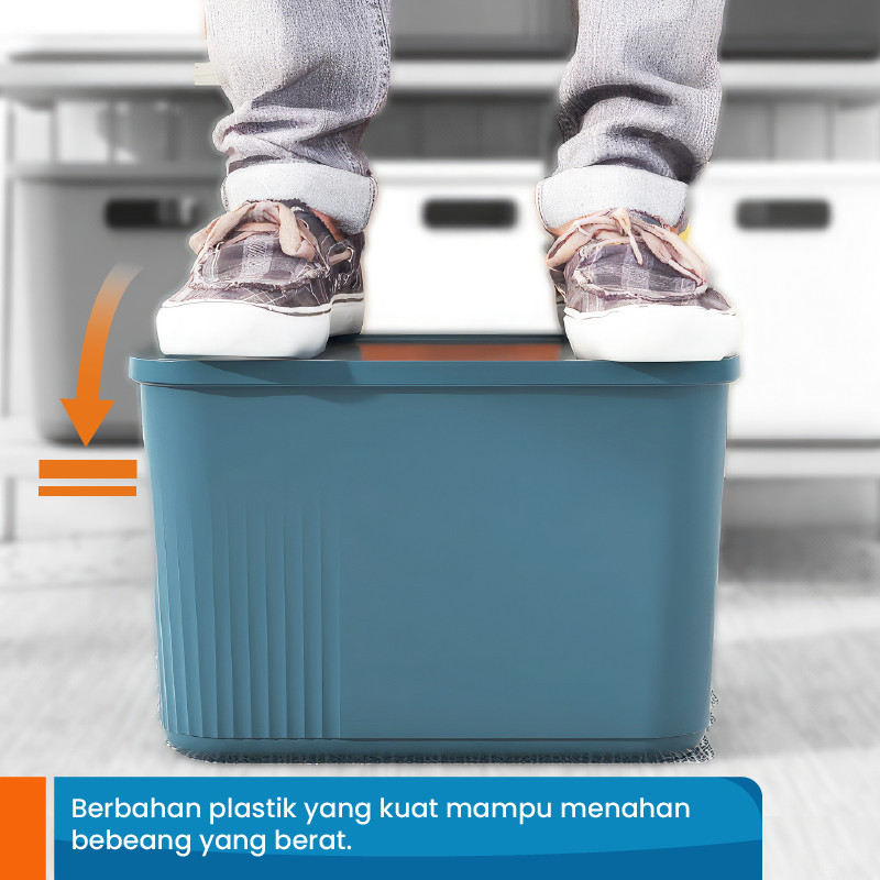 Jual Dreamhome Storage Box Kotak Penyimpanan Serbaguna Dengan Tutup ...
