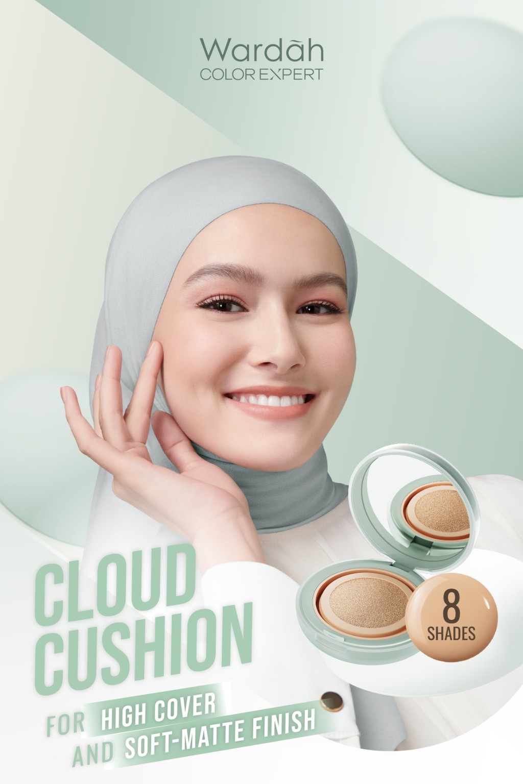 Jual NEW! WARDAH Colorfit 5D Blur Cloud Cushion Matte Finish Tahan Lama ...