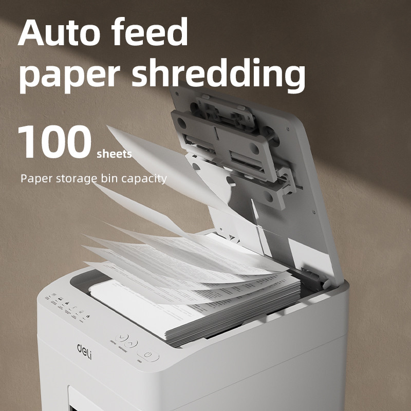 Jual Deli Paper Shredder Mesin Penghancur Kertas A4 Micro Cut Hingga ...