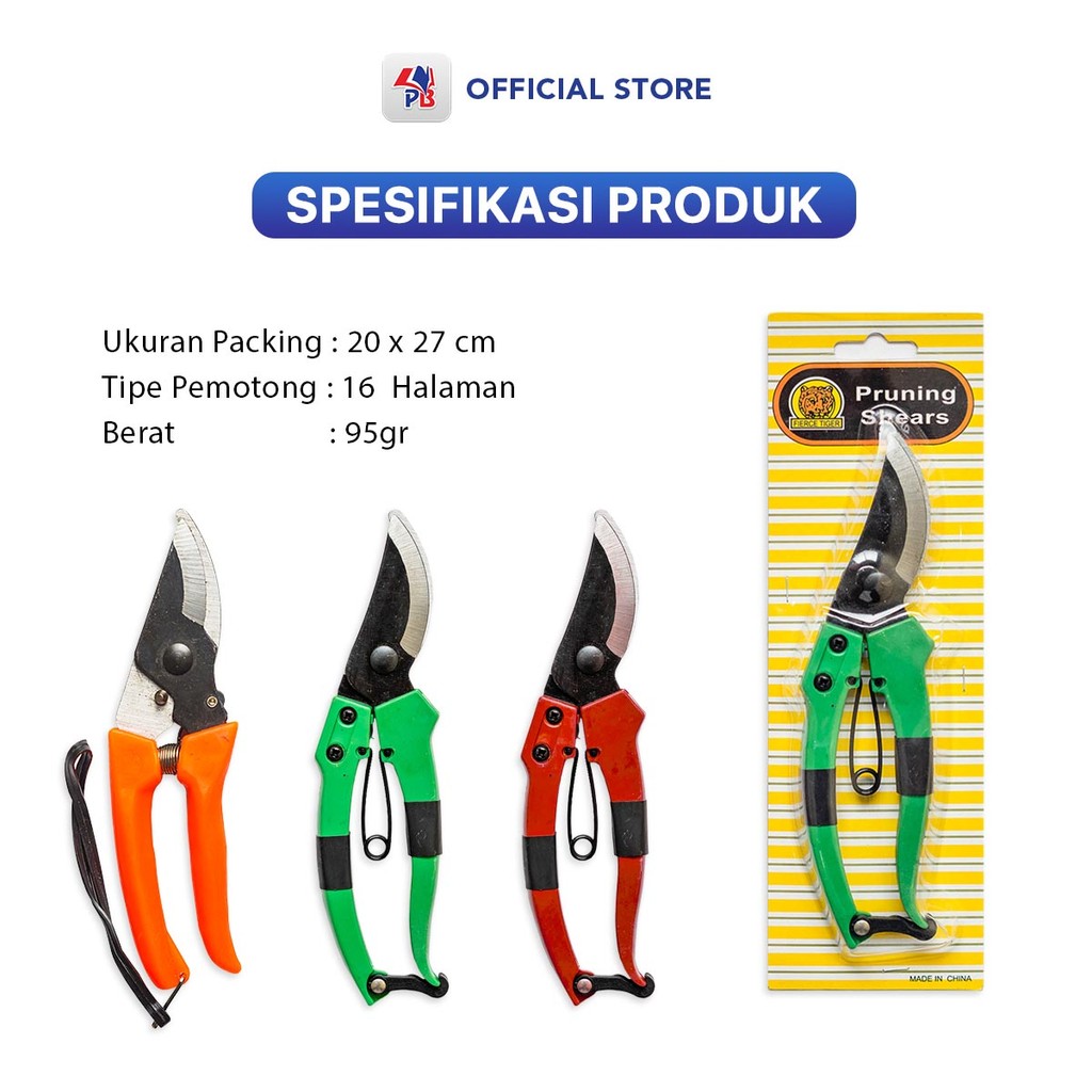 Jual Gunting Rumput Dahan Dan Ranting Pruning Bonsai Gardening Murah ...