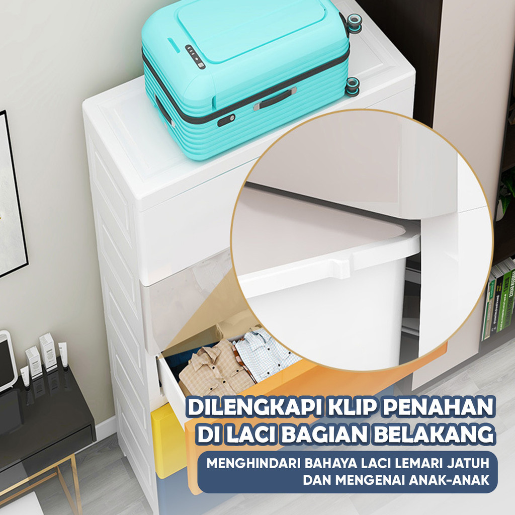 Jual [LEMARI MINI] ANGOLA Lemari Pakaian Plastik Minimanlis C11-C13 ...