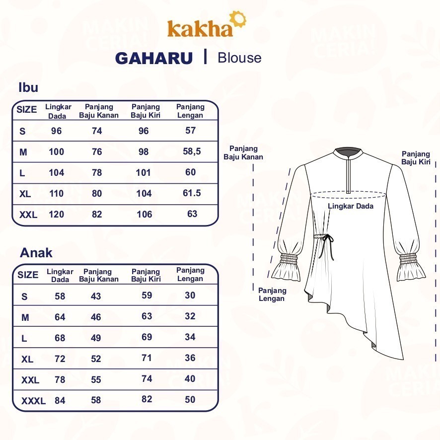 Jual Kakha x Alyssa Soebandono - Sarimbit Keluarga Gaharu (A) / Baju ...