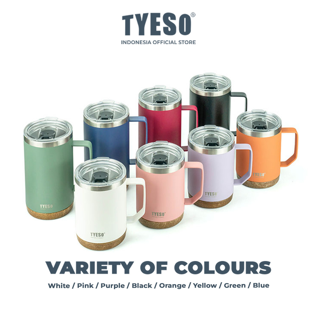 Jual Tyeso Tumbler Mug Stainless Steel 710ml TS-8837 Gelas Motif Kayu Coffee Cup Vacuum ...