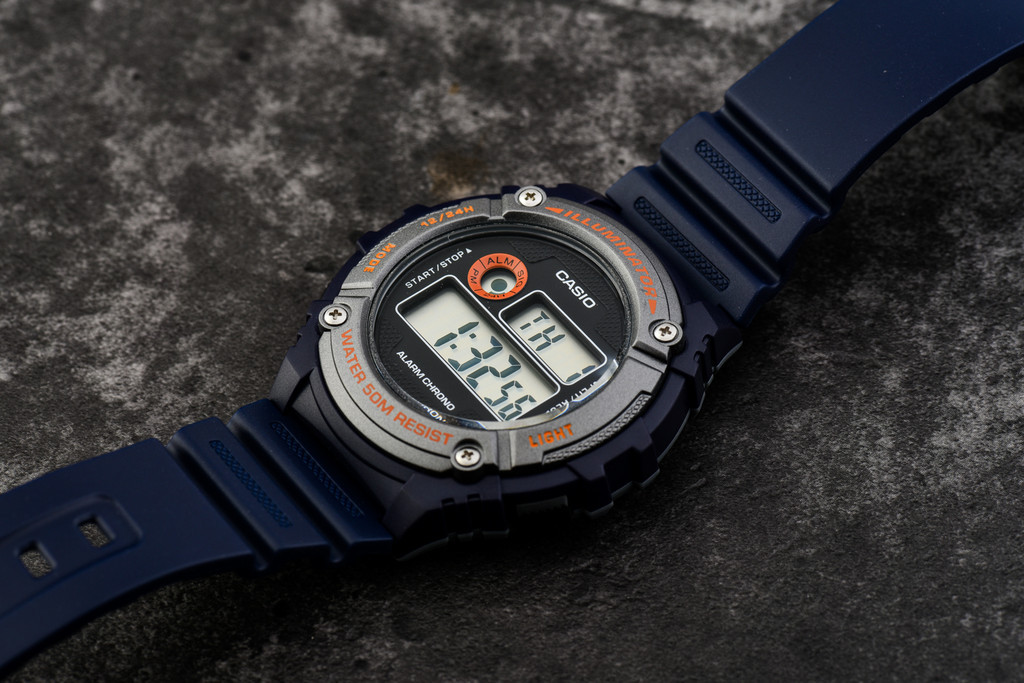 Jual Jam Tangan Pria Digital Casio Standard W-216H-2BVDF W216W W-216H ...
