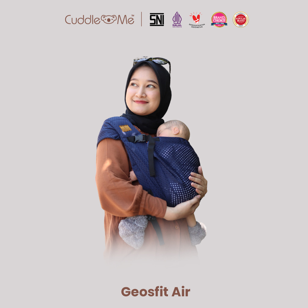 Jual Gendongan Bayi - CUDDLEME Gendongan Geos Fit Air Gendongan Samping ...