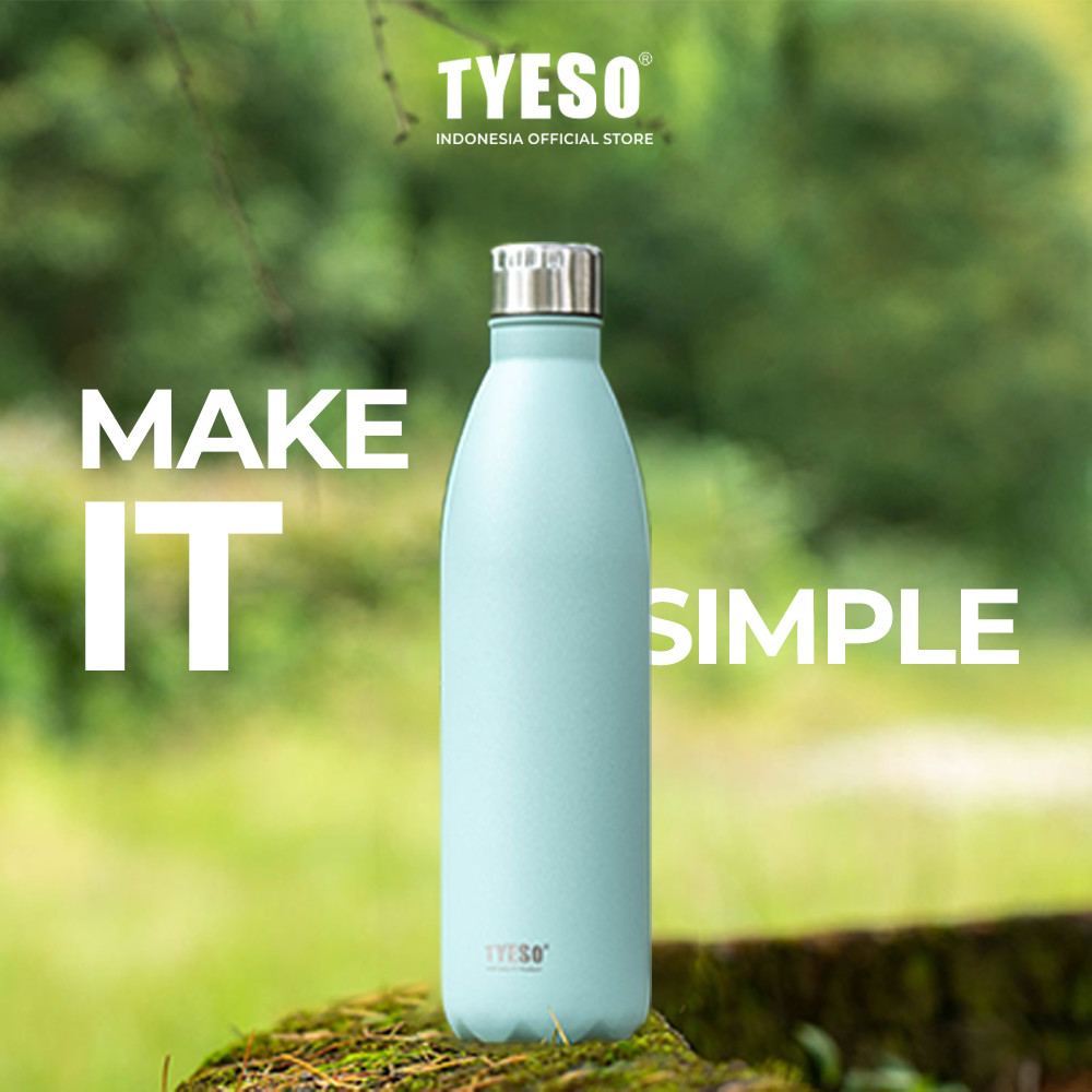 Jual Tyeso Tumbler Botol Minum Portable Stainless 1000mL TS-8843 ...