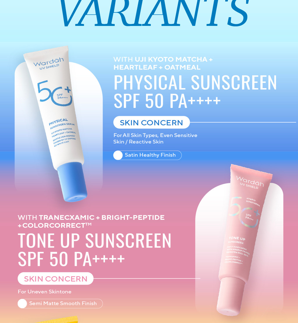 Jual Wardah Sunscreen UV Shield Triple Pack Buy 3 Get 4 SPF 35 PA ...