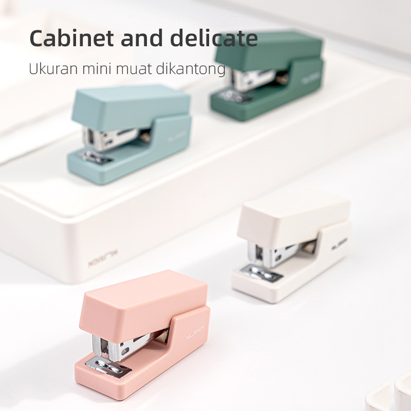 Jual Nusign Stapler / Stapler Mini Kapasitas Kertas 12 lembar 4 Warna ...