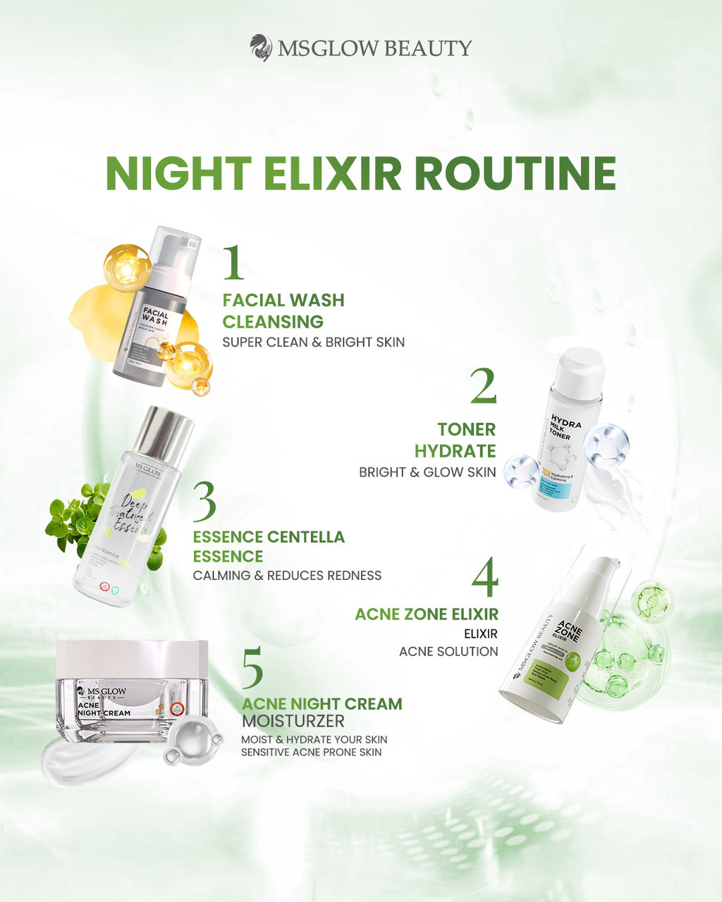 Jual MS GLOW - ACNE ZONE ELIXIR - 15 ML | Shopee Indonesia