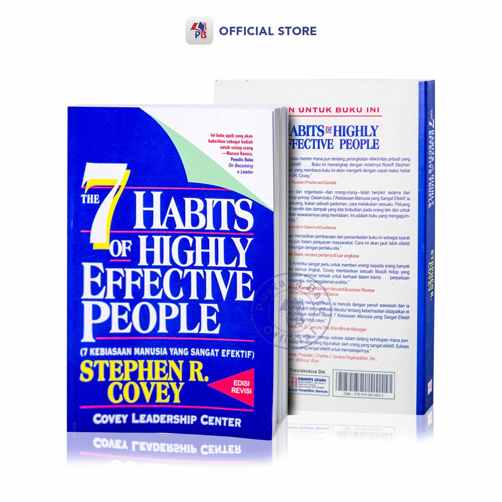 Jual The 7 Habits of Highly Effective People ( 7 Kebiasaan Manusia Yang Sangat Efektif ...