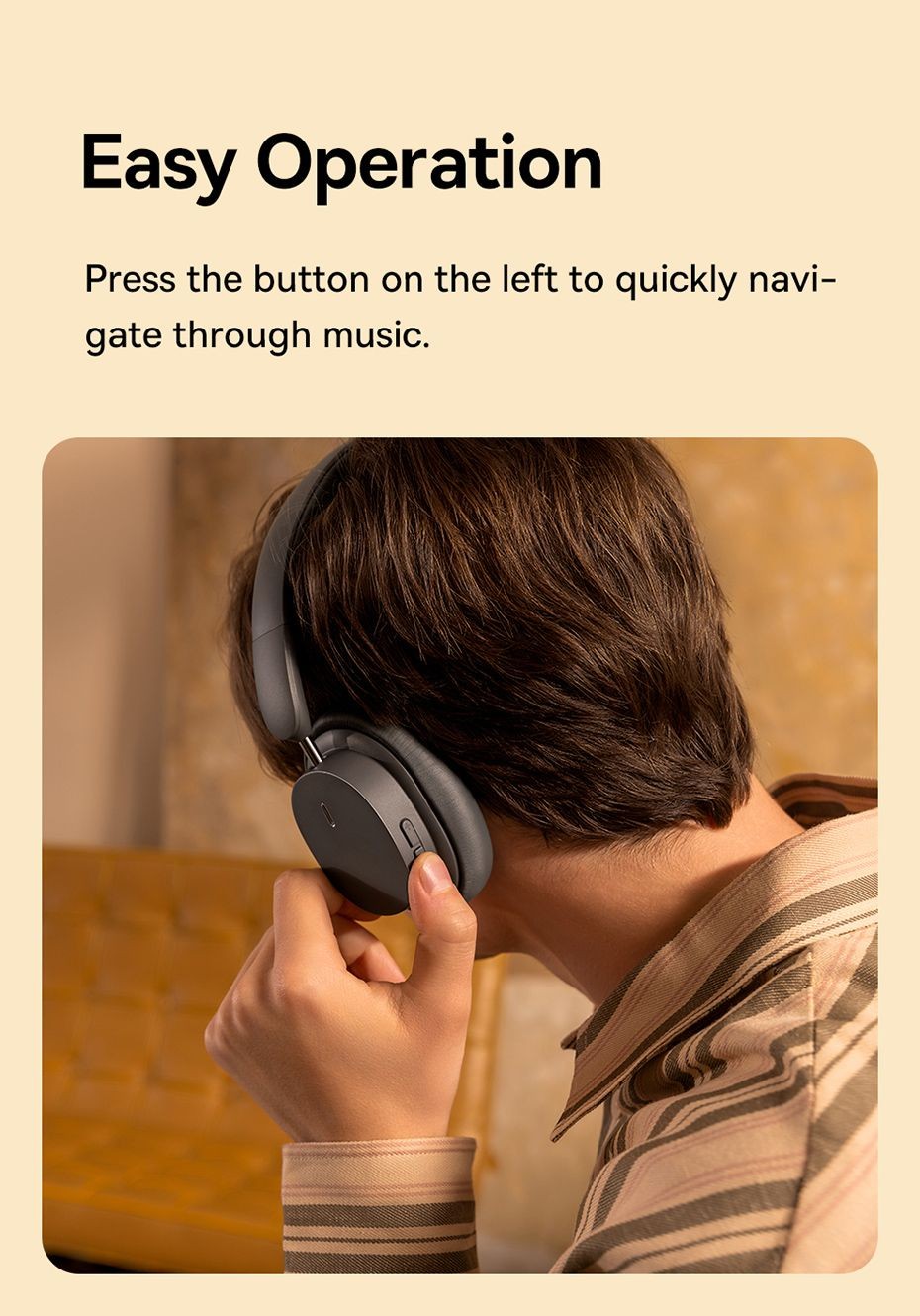 Jual Baseus Headphone Bowie D05 Bass Upgrade Edition 2025 Wireless Bluetooth 5.3 Wired Headset ...