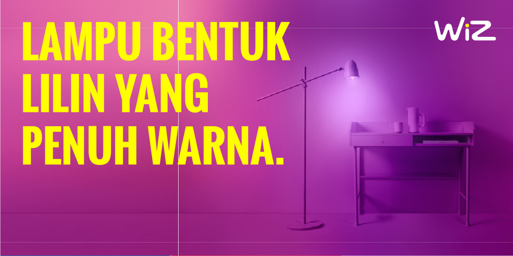 Jual WiZ Lampu Smart WiFi Candle Bulb LED 4.9W E14 Tunable Color Warna - Lampu Aesthetic, Lampu ...