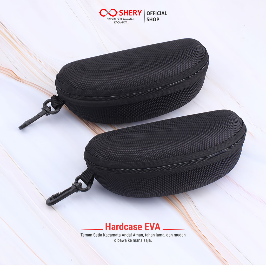 Jual SHERYACC Box Tempat Kacamata EVA Glasses Hardcase Waterproof Premium Anti Bentur Anti Debu ...