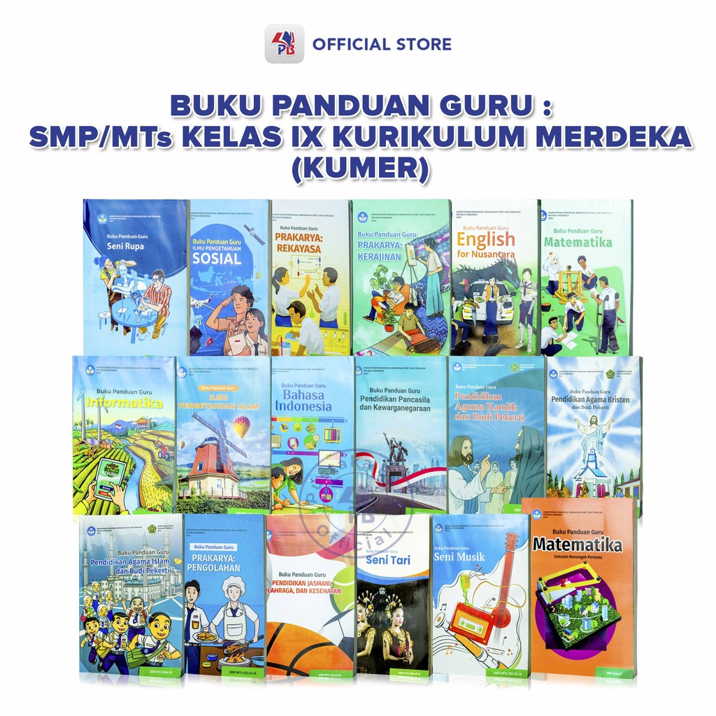 Jual Buku Panduan Guru Kurikulum Merdeka SMP MTs Kelas 9 (IX) Kemendikbud / Penjaskes /Seni Tari ...