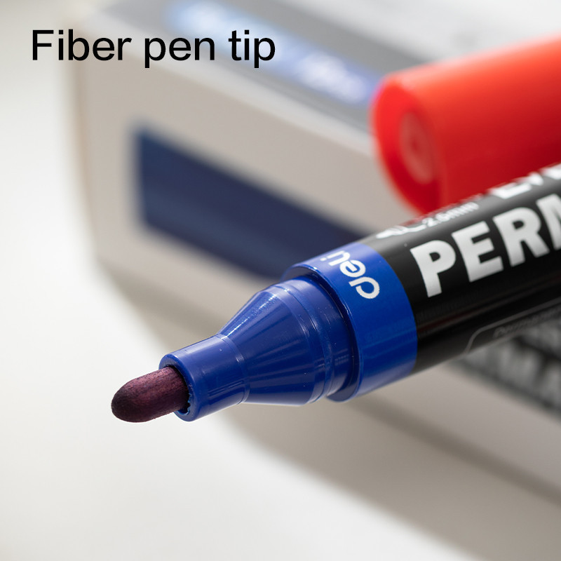 Jual Deli Spidol Permanen / Permanent Marker Warna HITAM BIRU MERAH ...