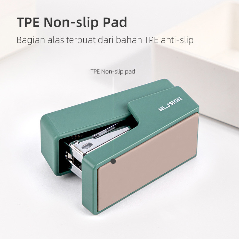 Jual Nusign Stapler / Stapler Mini Kapasitas Kertas 12 lembar 4 Warna ...