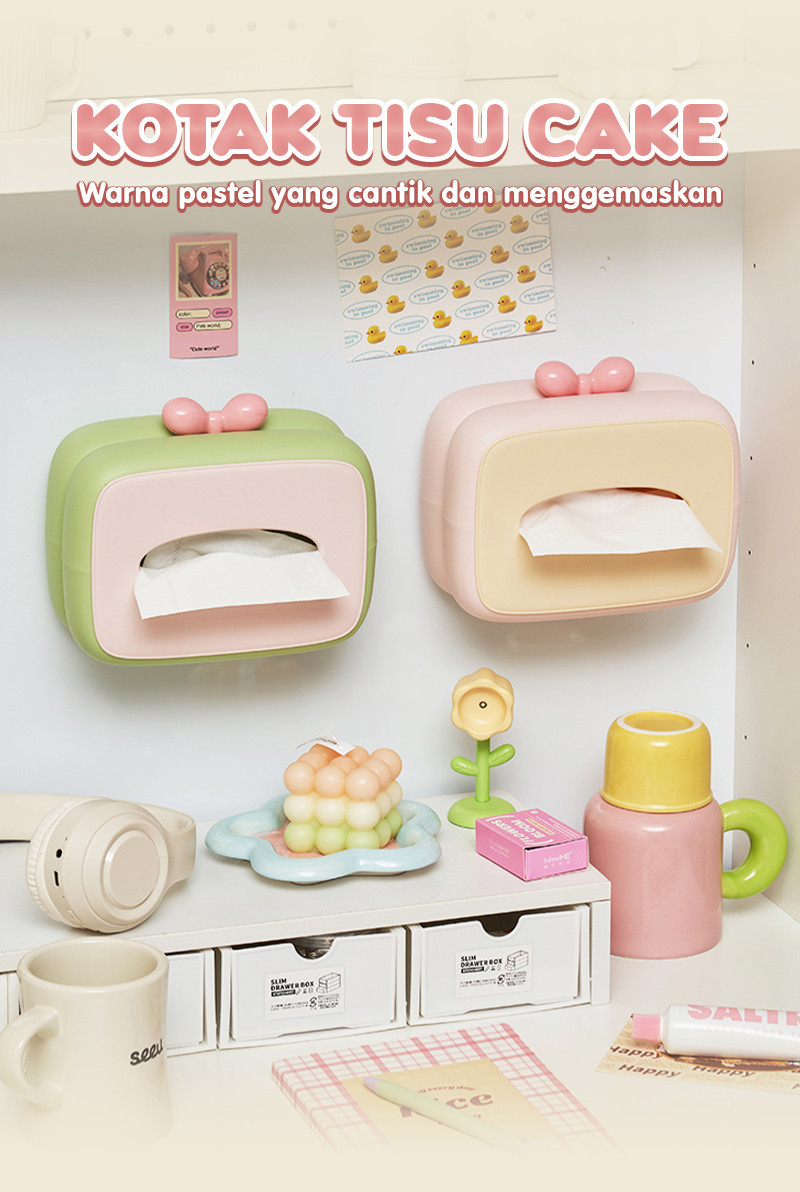 Jual ANGOLA Kotak Tisu Kue/Coquette Style D69 Tissue Box/ Kotak Tisu ...