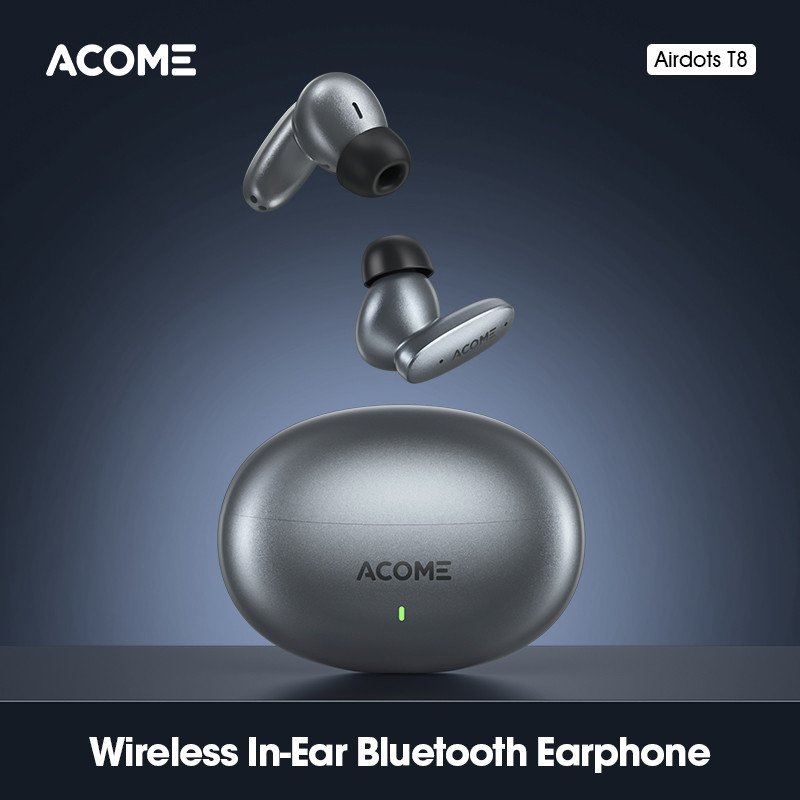 Jual Acome Tws Gaming Headset Wireless Earphone Bluetooth 5.3 Anti ...