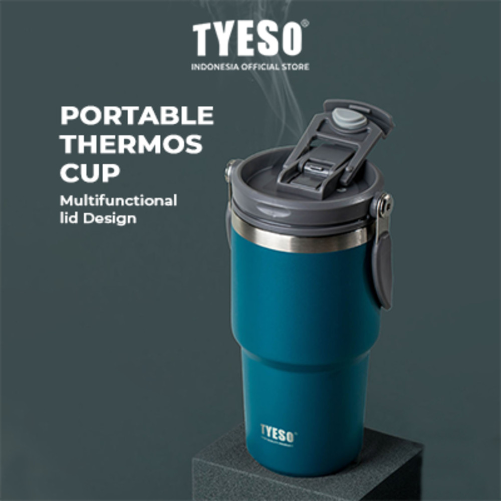 Jual Tyeso Tumbler Minum 900ml TS-8828 Stainless Vacuum Insulated ...