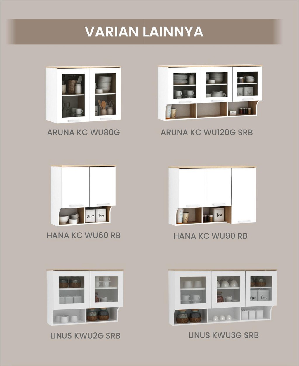 Jual Pira Metropolis OX - Aruna KC WU120 RB Rak Dapur / Rak Gantung ...