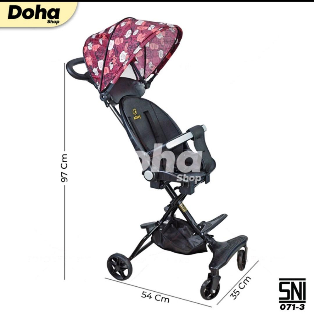 Jual (Bisa Baring, Rebah Dan Duduk) MAGIC STROLLER SPACE BABY EXOTIC ET LW 126 LW134, LW 131 dan ...
