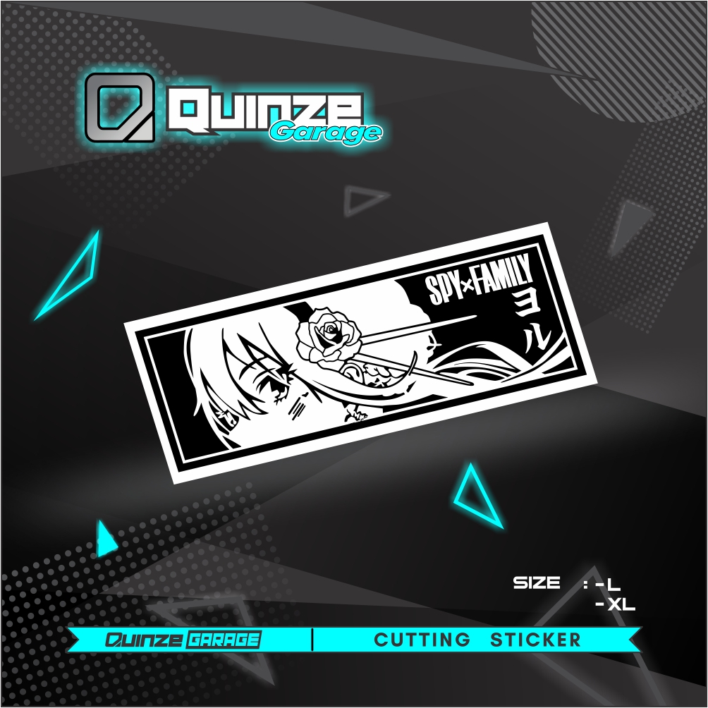 Jual Stiker Anime Yor Spy X Family | Sticker Yor Forger | Cutting ...