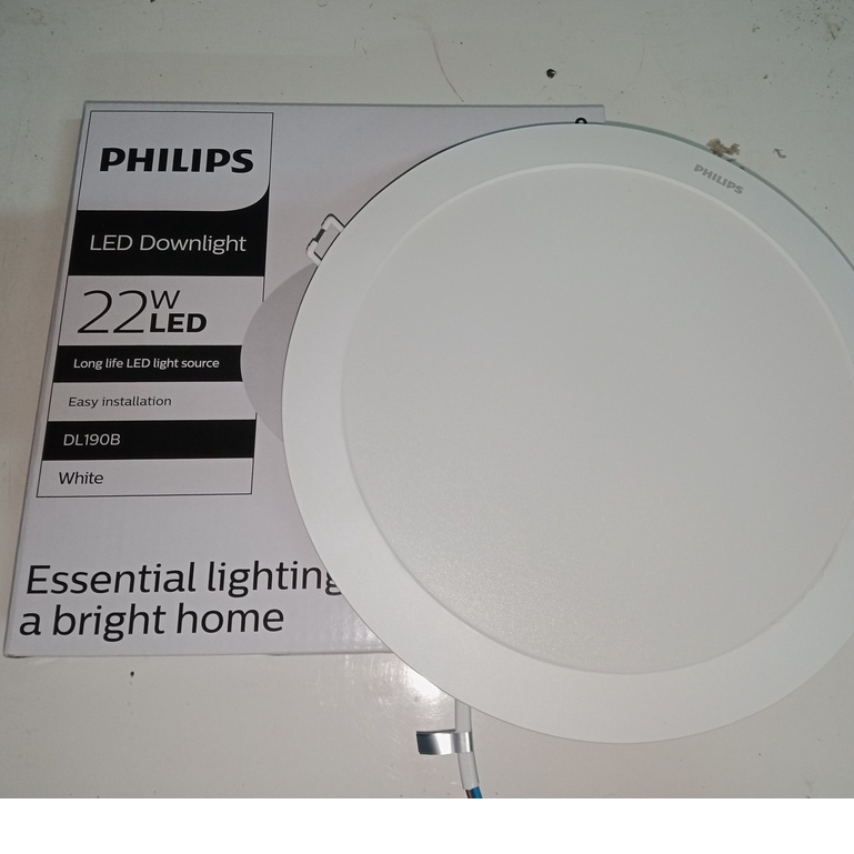 Jual PHILIPS LED DOWNLIGHT 9 INCH 22 WATT | Shopee Indonesia