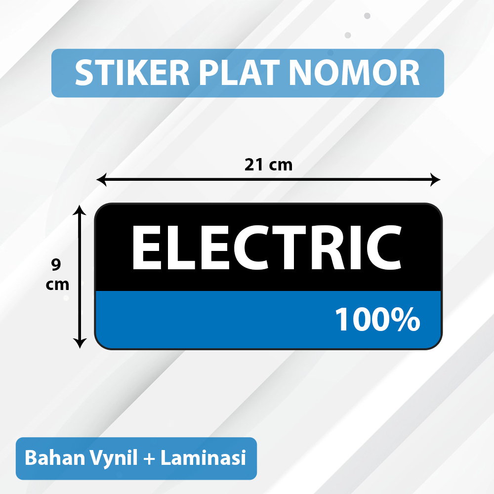 Jual Plat Motor Molis Vespa Uwinfly T3 STIKER 1PCS Plat Nomor Kendaraan ...