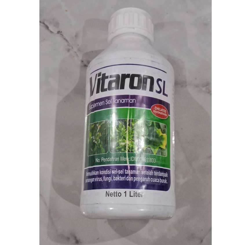 Jual VITARON SL Suplemen Sel Tanaman Kemasan 1 Liter | Shopee Indonesia
