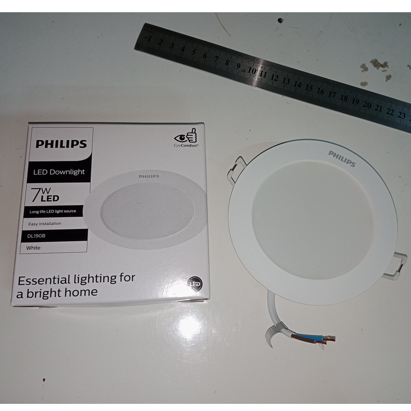 Jual PHILIPS LED DOWNLIGHT 4,5 INCH 7 WATT | Shopee Indonesia