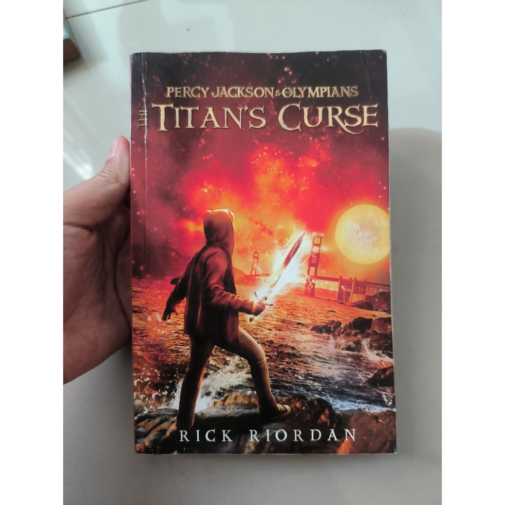 Jual Percy Jackson & The Olympians The Titan Curse [NOVEL PRELOVED ...