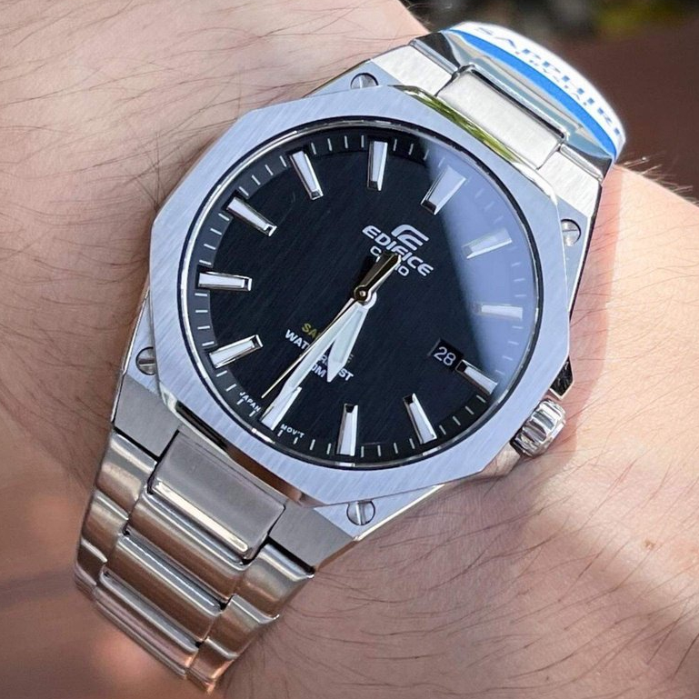 Jual Jam Tangan Rantai Pria G-Shock Casio Edifice AP 3-Hand Analog ...