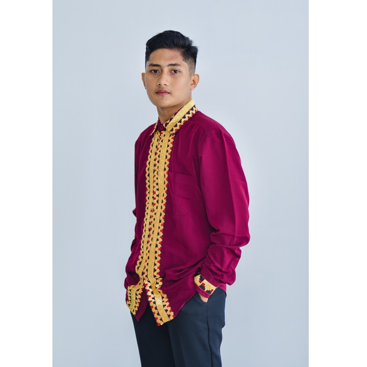 Jual KEMEJA ADAT SULAM TENUN TAPIS LAMPUNG - LAMPUNG ETHNICA OFFICIAL ...
