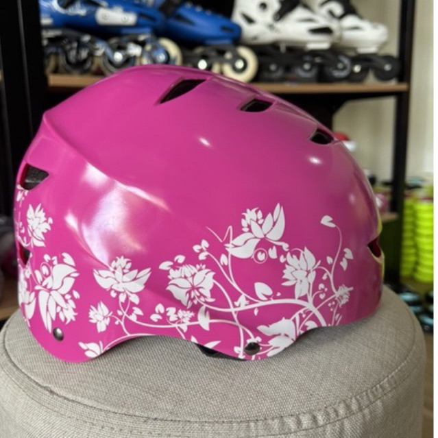 Jual HELM SEPATU RODA INLINE SKATE BOARD SEPEDA MERK RADIUS PINK ...