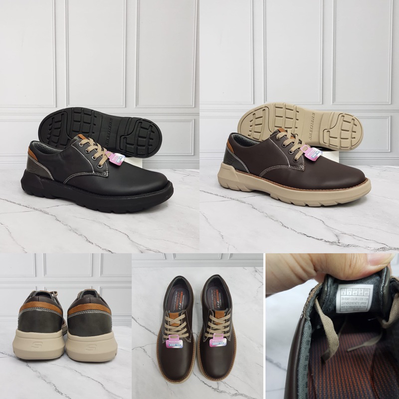 Jual TERMURAH Sepatu Skechers Classsic Fit Devano Leather Man / Skecher ...