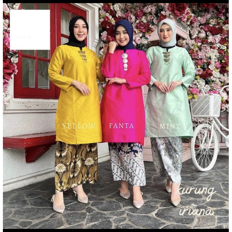 Jual (SIZE JUMBO) BAHU KURUNG SITI NURBAYA/ BAJU KURUNG PADANG/ BAJU ...