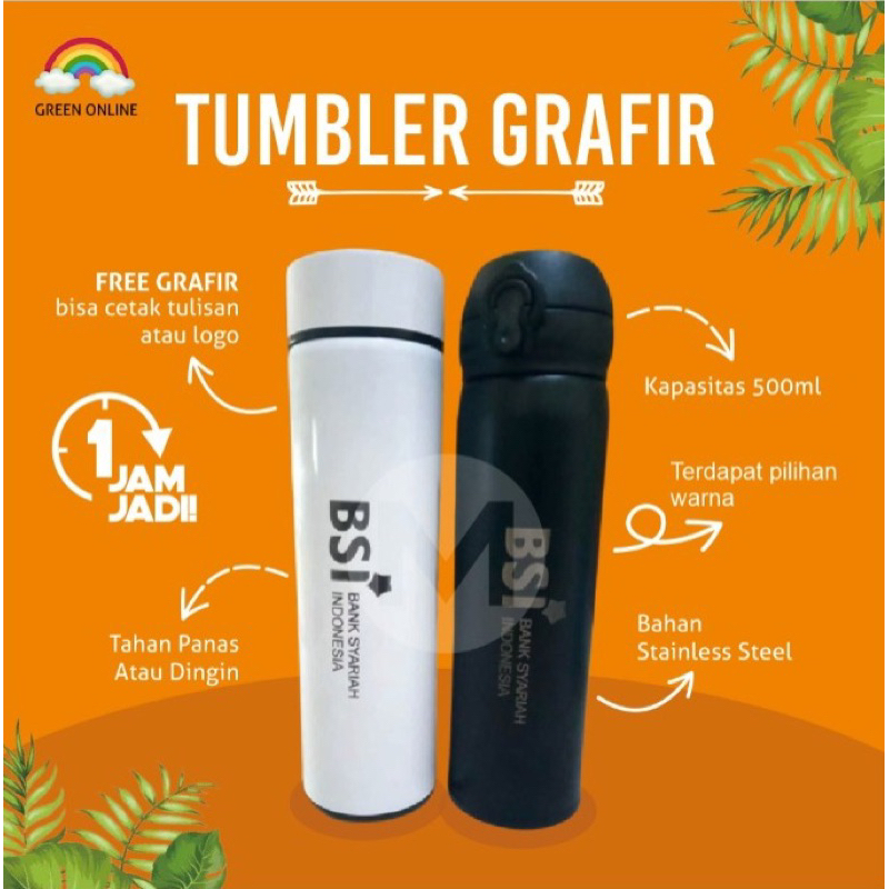 Jual TUMBLER GRAFIR CUSTOM | Shopee Indonesia