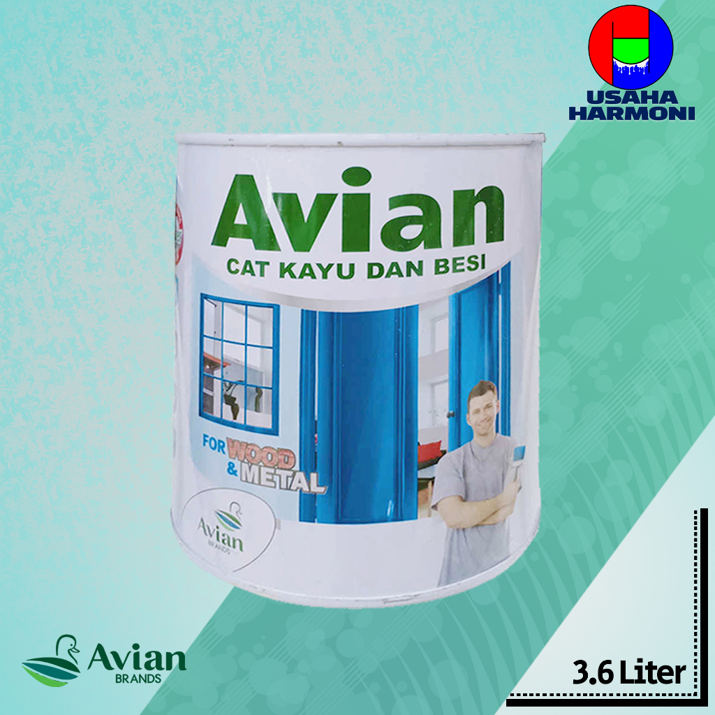Jual Cat Minyak Avian | Ukuran : 4 Liter | Shopee Indonesia